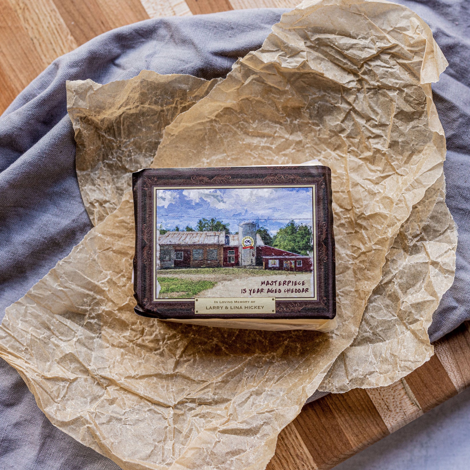 Masterpiece 15 Year Aged Cheddar – Golden Age Cheese