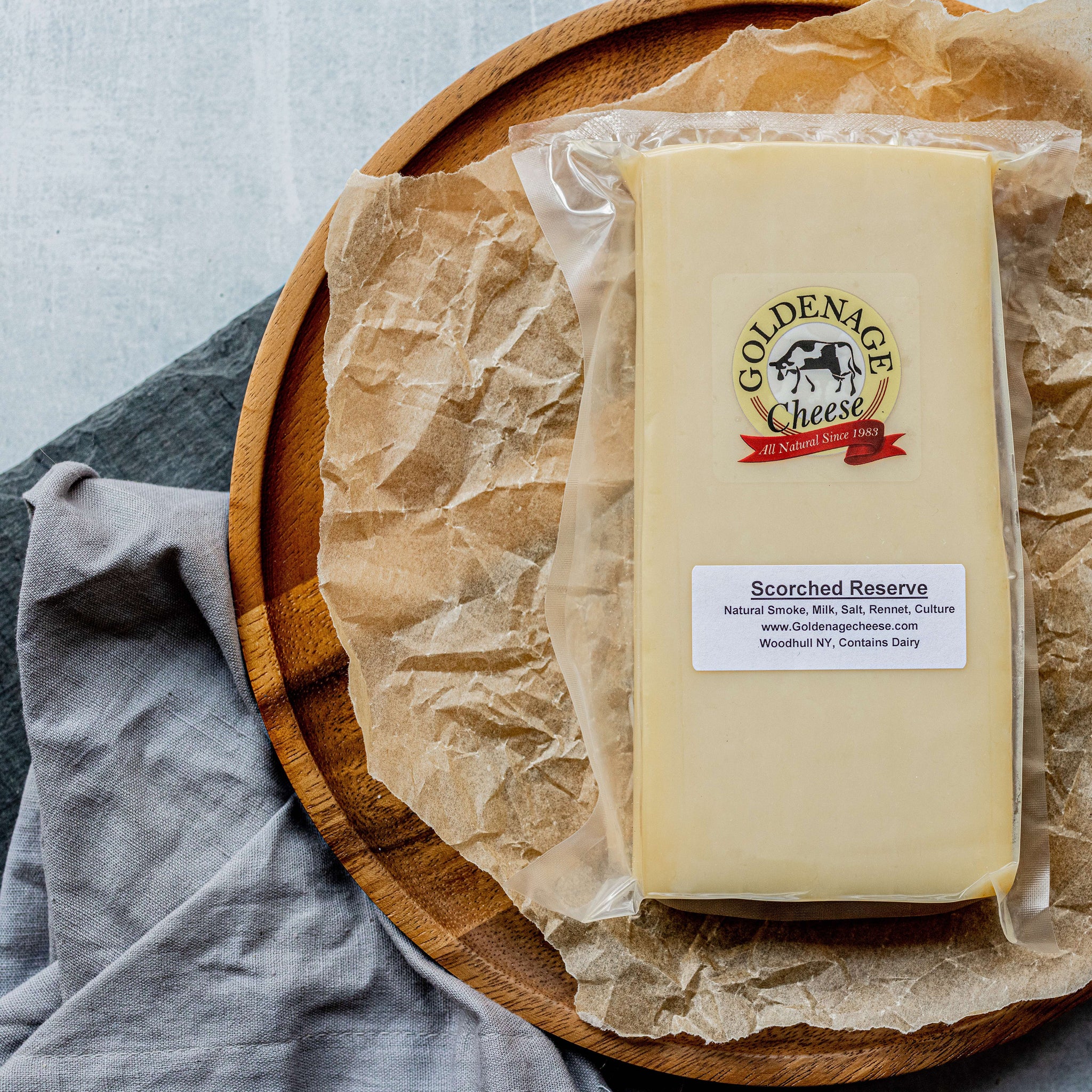 Smoked Super Sharp, The "Scorched Reserve" – Golden Age Cheese